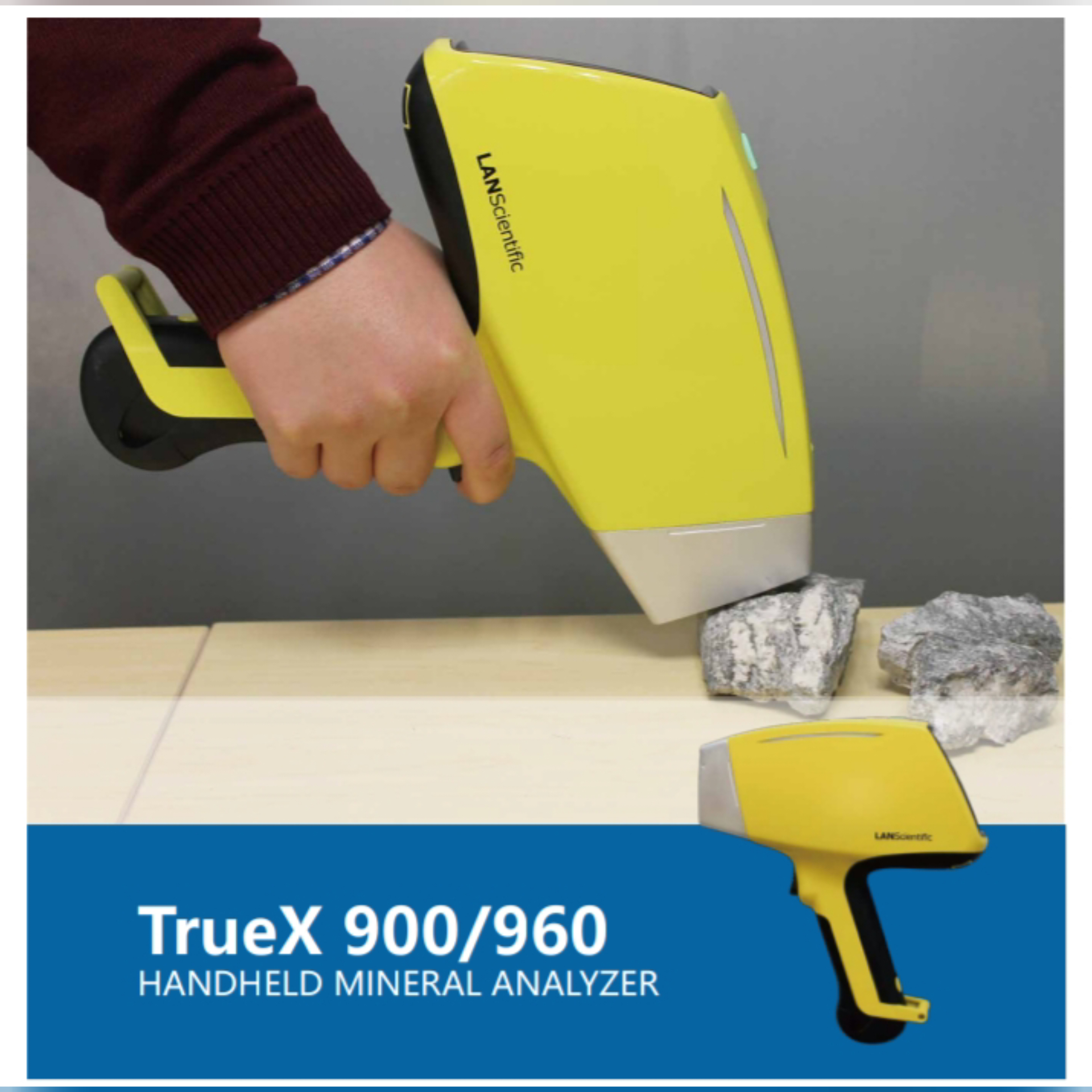 XRF Analyzer Handheld TrueX 960 LW Scientific SDD - Geologynet