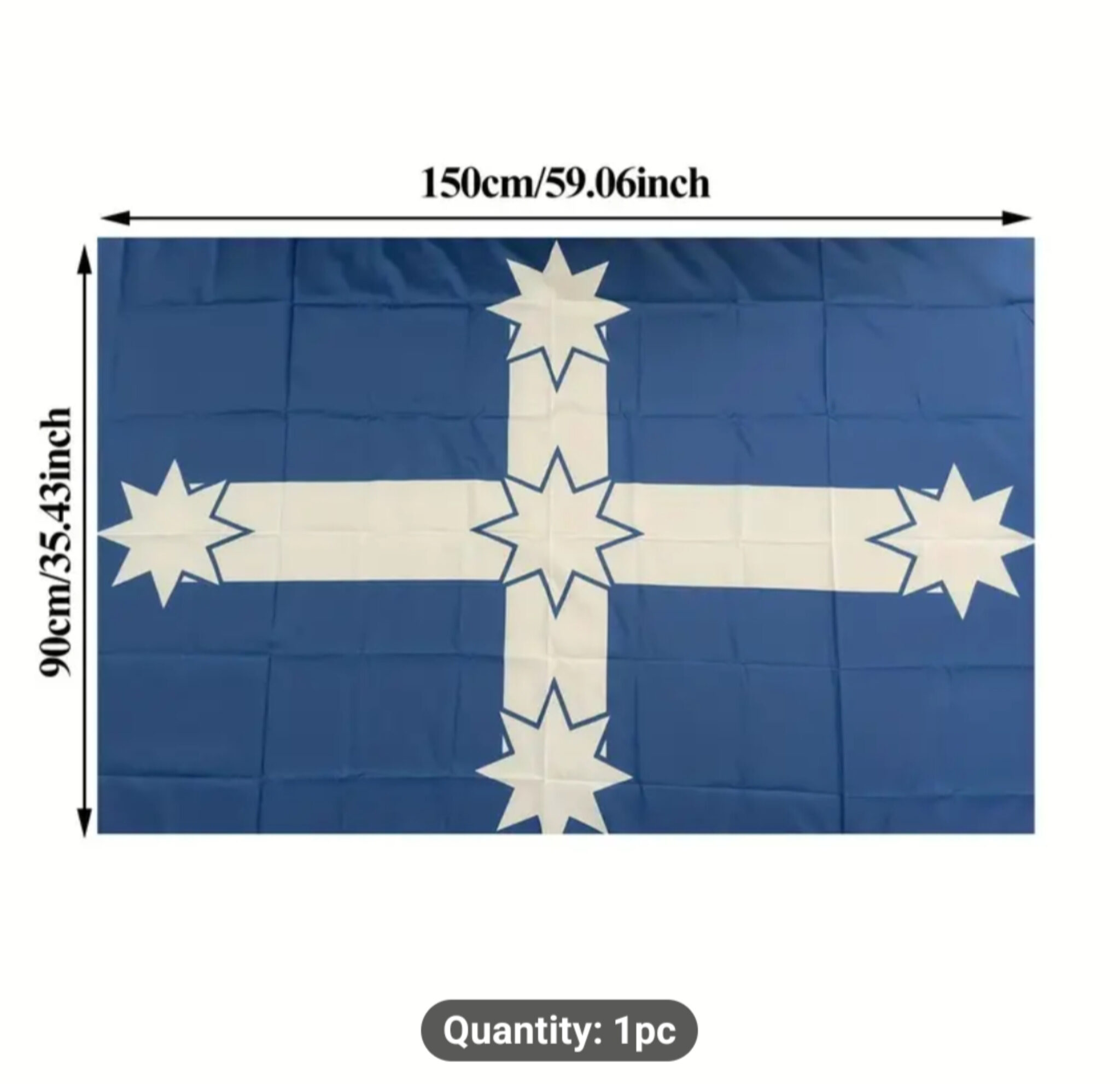 Eureka Stockade Flag Large - Geologynet