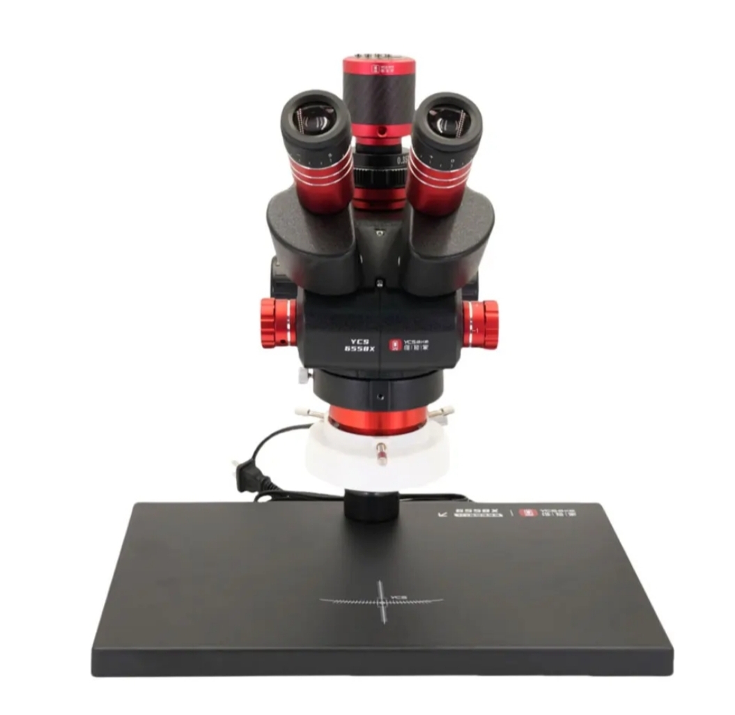 Stereo Zoom Microscope Large Base - Geologynet